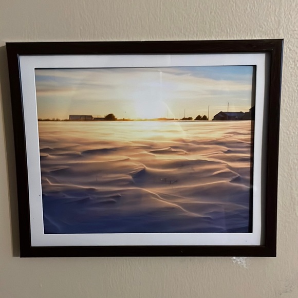Art | Snow Waves 8 X 1 Print | Poshmark